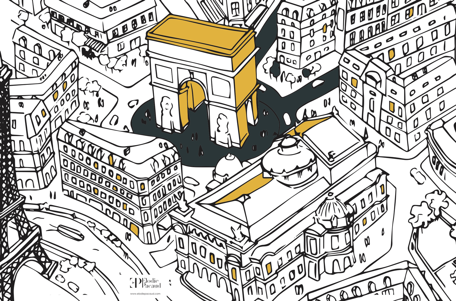 Sets de table Paris - Pacaud Concept